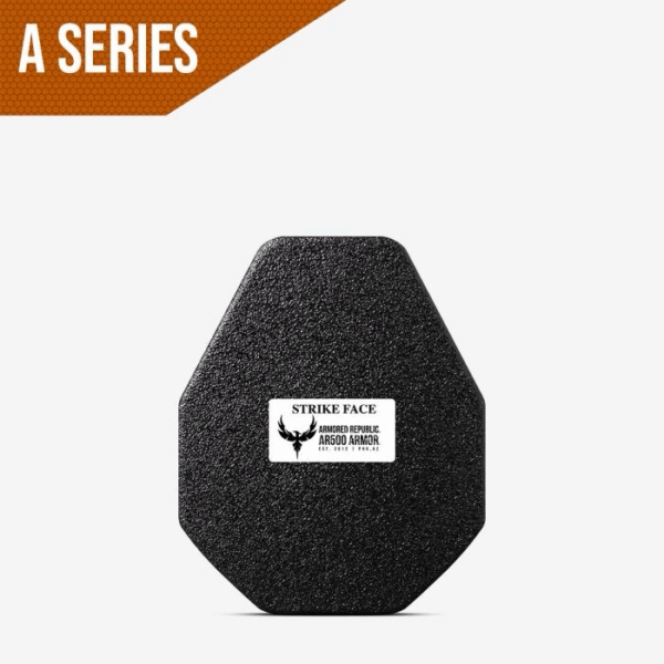 Armored Republic A2 Plate with Build Up Coating SKU: AR-A2-10x12-BLD - I2AT