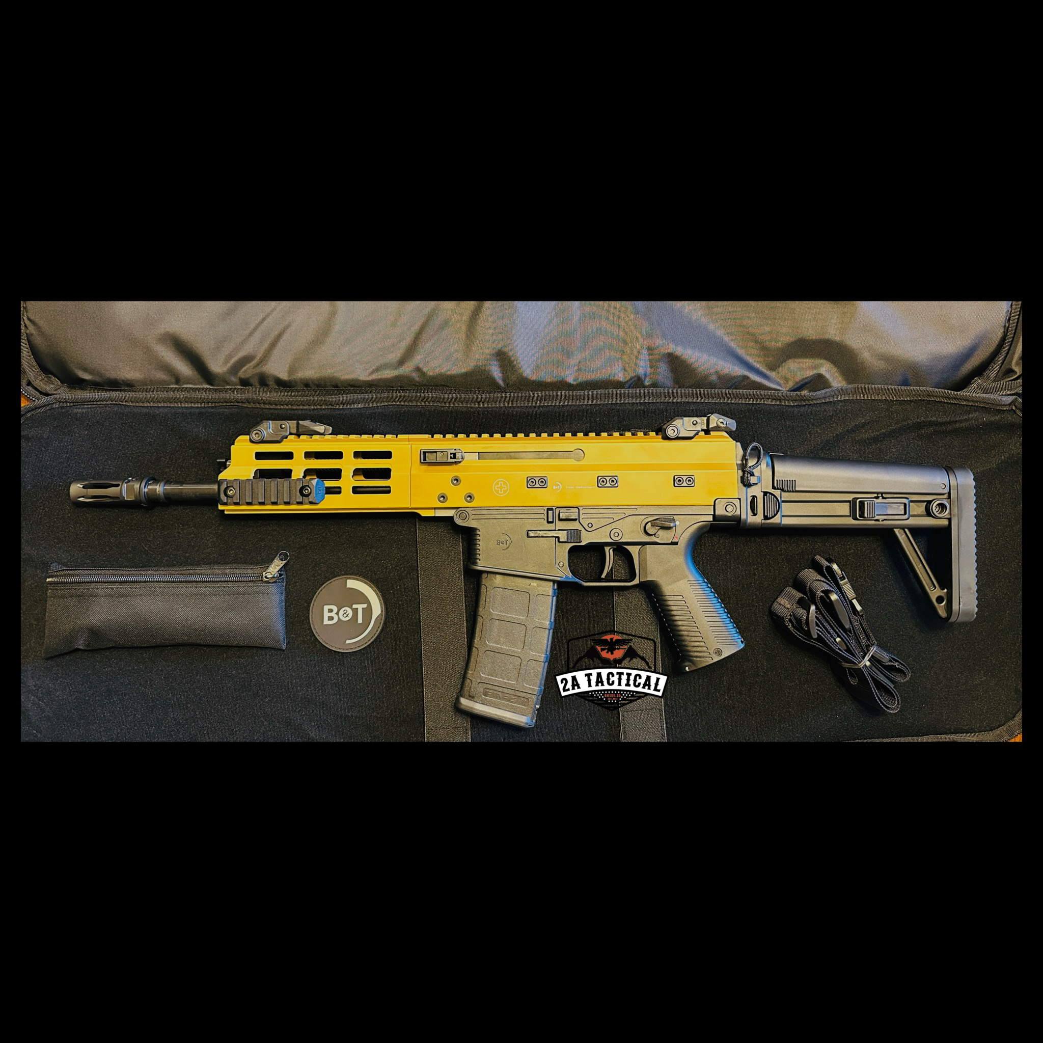 B&T APC223 (5.56) PRO SBR RAL8000 Color, MBT stock, Barrel Length 10.4 ...