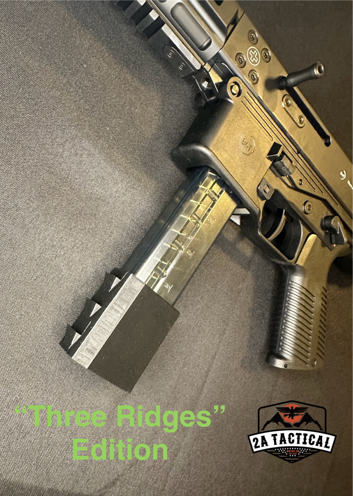 Bumper for KCI & B&T 9mm Magazines Made By Idaho 2A Tactical. For B&T APC9/MP9/TP9/GHM9/KH9 - I2AT