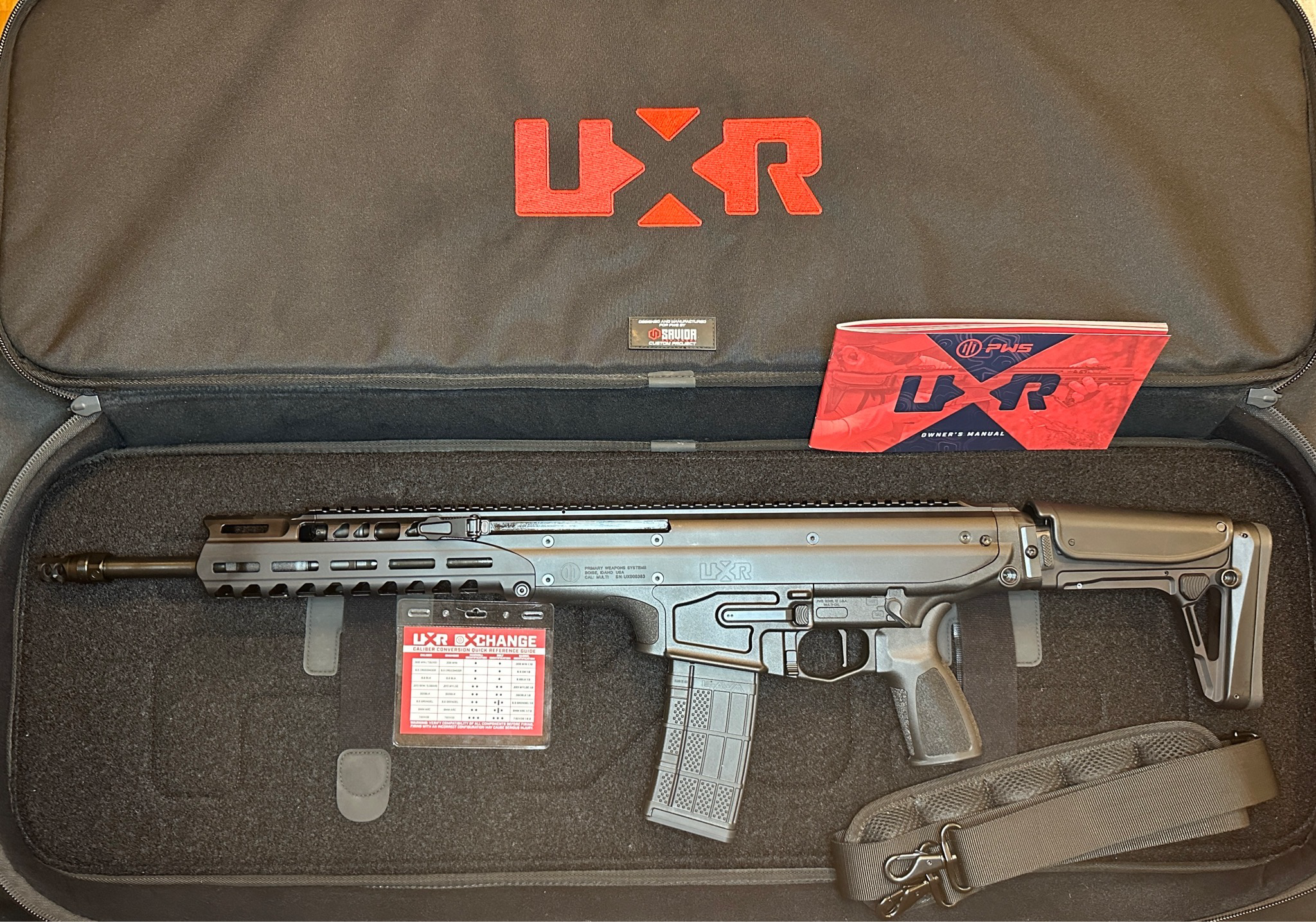 Black Primary Weapons Systems (PWS) UXR Elite Rifle System, .223 Wylde ...
